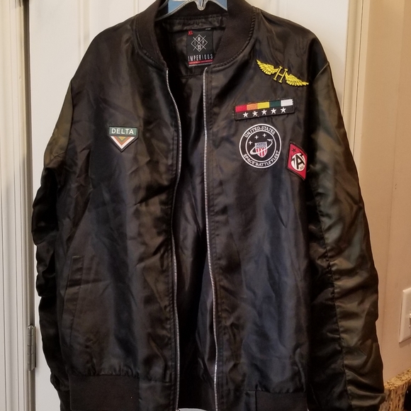 Imperious | Jackets & Coats | Imperious Bomber Jacket Sz Xl | Poshmark